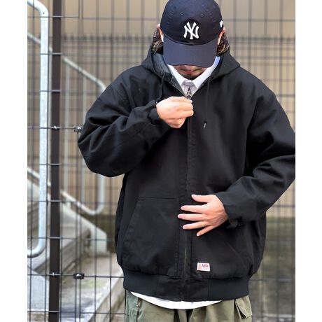 《JaVa ジャバコラボ》冬のおでかけは大人カジュアル。裏地キルティングコットンフード付きブルゾン | クラシカルエルフ(Classical Elf) | CM0420017 | マルイウェブチャネル