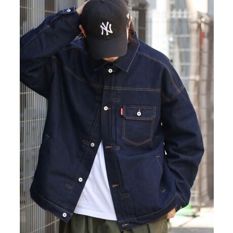 大人の暖かスタイル。裏キルティングルーズデニムジャケット | クラシカルエルフ(Classical Elf) | CM1260056 | ファッション通販 マルイウェブチャネル