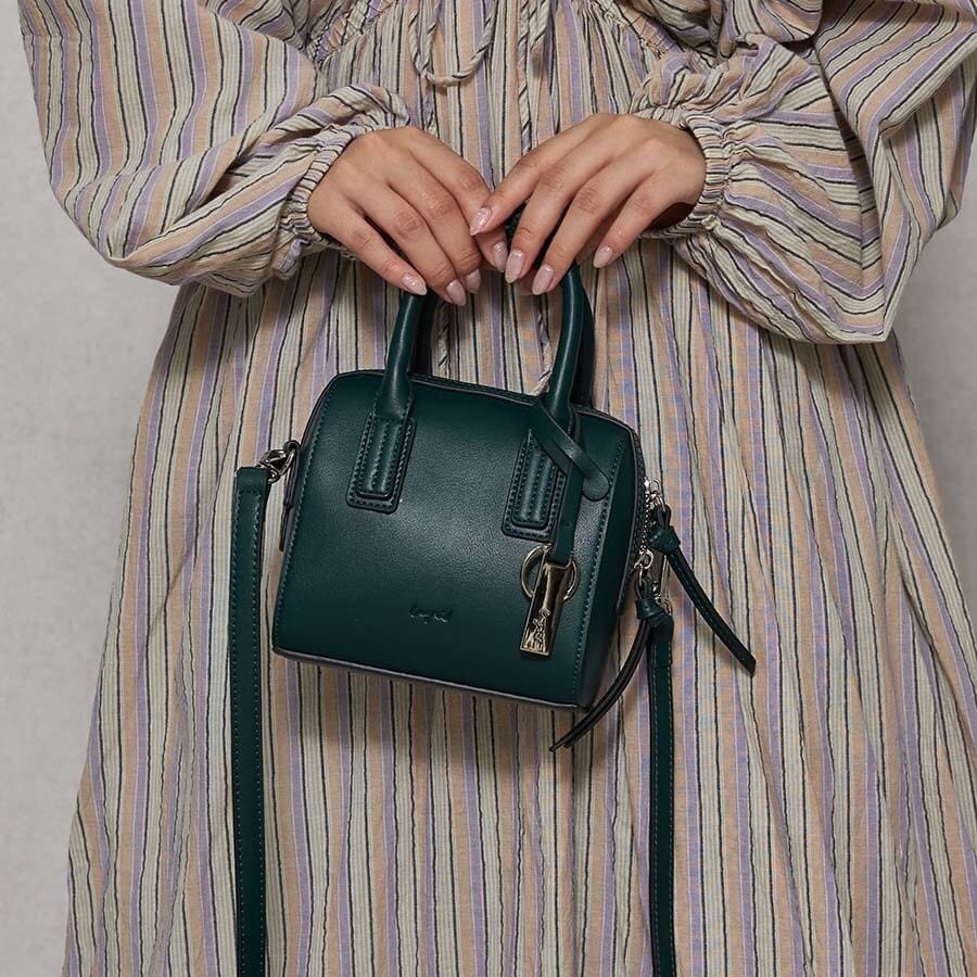 Ungrid アングリッド ボストンバッグ ショルダー ポーチ 小物入れ