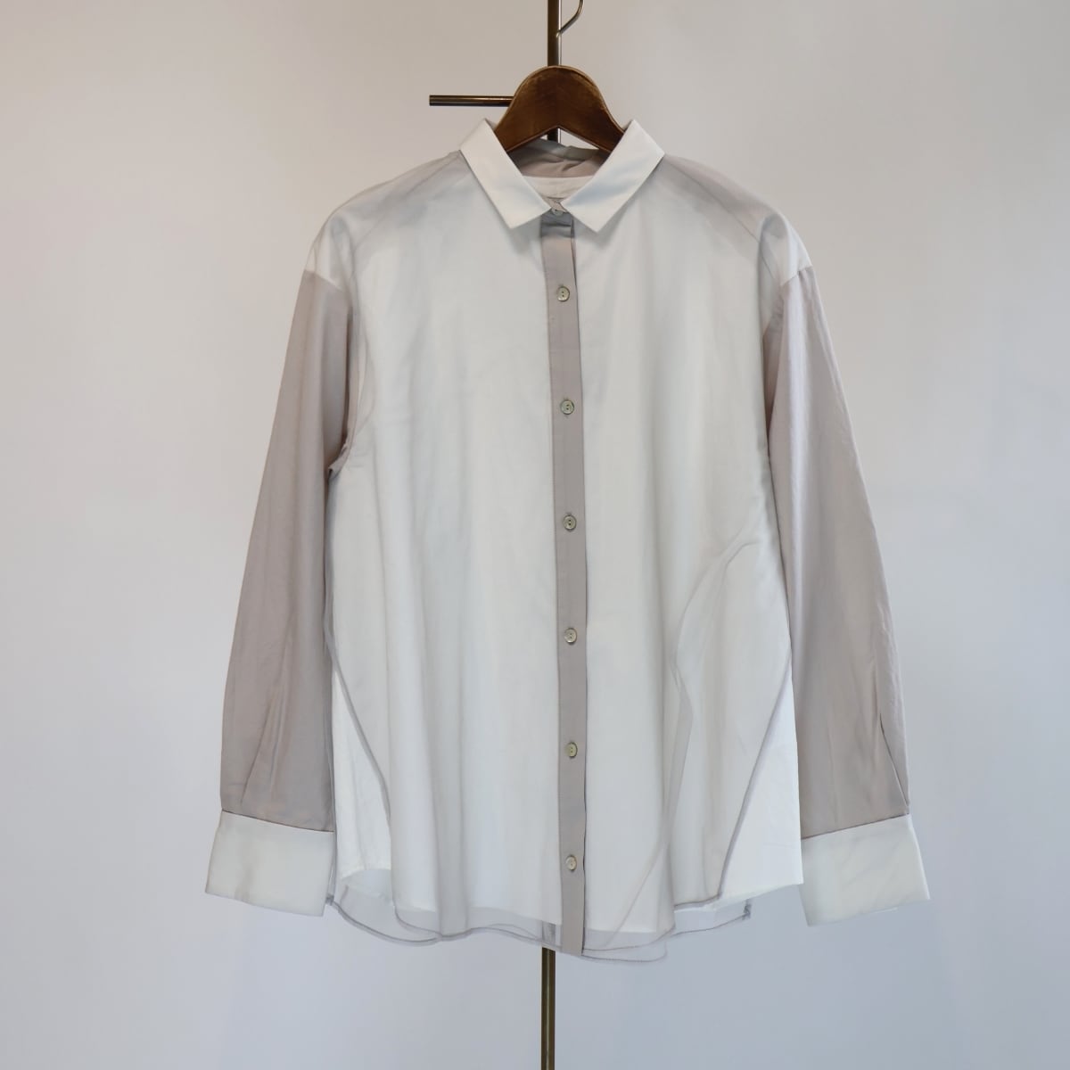 チュールレイヤードシャツ | エトレリー(etre relie) | マルイウェブ