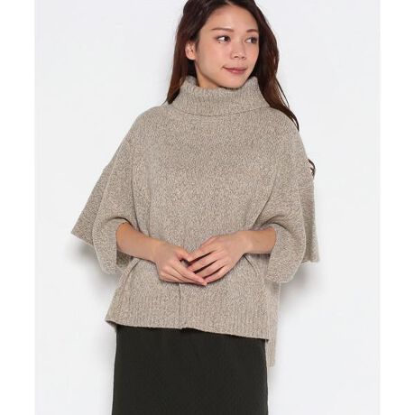 メランジタートルニットプルオーバー | レリアン(Leilian) | 0206224 | ファッション通販 マルイウェブチャネル