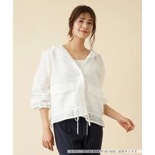 フード付きショートジャケット【ROCHAS Premiere】 | レリアン(Leilian) | マルイウェブチャネル