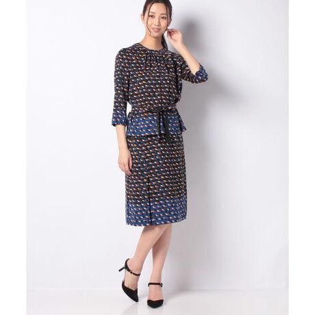 ジオメトリック柄セットアップ | レリアン プラスハウス(Leilian PLUS HOUSE) | マルイウェブチャネル