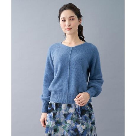 ヘアリーニット【ウインターコレクション】 | レリアン プラスハウス(Leilian PLUS HOUSE) | 1105099 ...