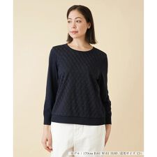 クルーネックニットプルオーバー | レリアン プラスハウス(Leilian PLUS HOUSE) | 1300174 | ファッション通販 ...