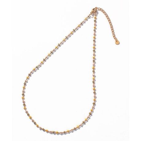 ビーズチェーンネックレス | アンレクレ(en recre) | マルイウェブチャネル