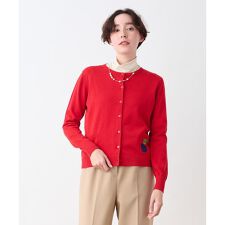 洗える アップルモチーフカーディガン 【CoC by CARA O CRUZ】 | キャラ・オ・クルス(CARA O CRUZ ...