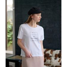 【接触冷感 洗える】ロゴTシャツ | キャラ・オ・クルス(CARA O CRUZ) | 4400177 | マルイウェブチャネル