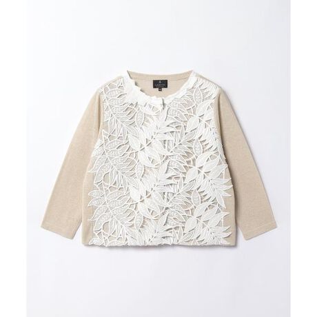 フロントレースカーディガン | ランバン コレクション(LANVIN COLLECTION) | マルイウェブチャネル
