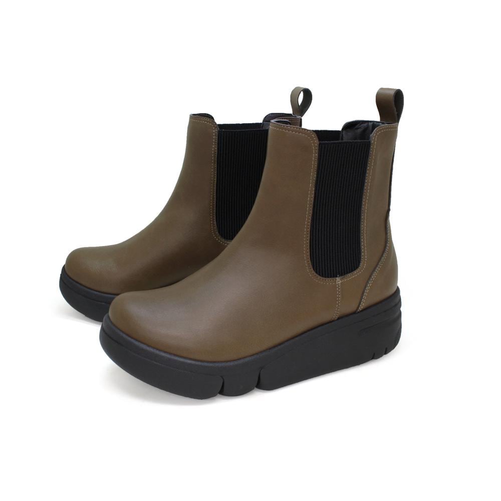 ショートブーツ レディース ぺたんこ 定番 ブーツ ショート レース