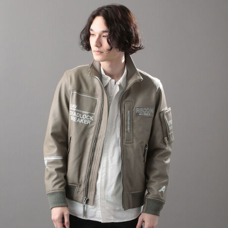 【AVIREX FLYER’S】レザージャケット／LEATHER JACKET ／AF | アヴィレックス(AVIREX) | 6111052-50 | ファッション通販 マルイウェブチャネル