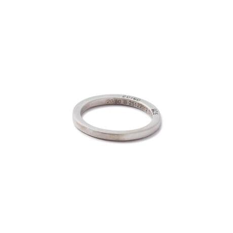 トゥエンティーエイティー／STERLING SILVER SQUARE RING 1.8mm WID | エルエイチピー(LHP) | マルイ ...