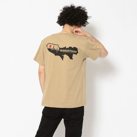 MANASTASH／マナスタッシュ MAP PRINT TEE マッププリントティーシャツ | ビーバー(BEAVER) | マルイウェブチャネル