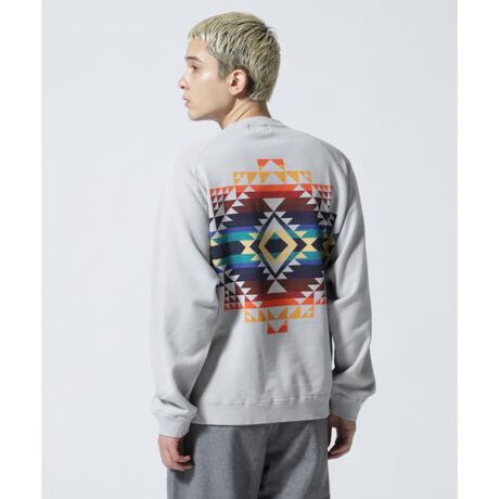 PENDLETON／ペンドルトン Raglan Back Print Sweat Pullover | ビーバー(BEAVER) | マルイウェブチャネル