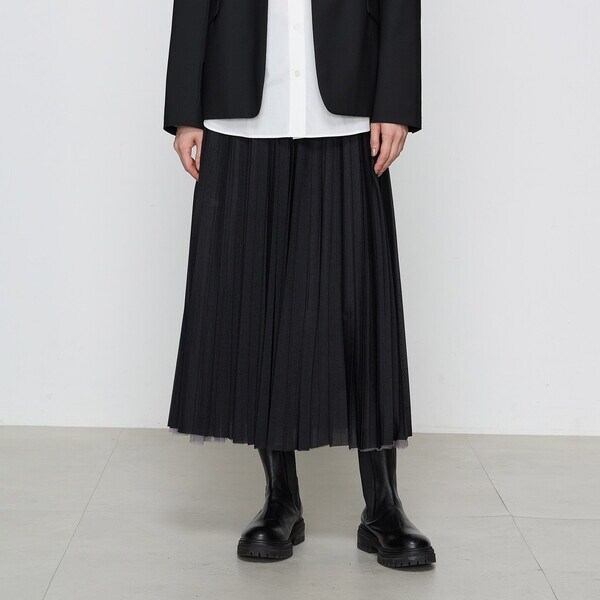 TALLサイズ 〕 【ブライトリーセットアップ】ドットフラワーチュール