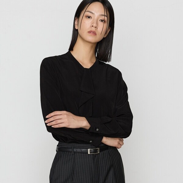 TALLサイズ〕シフォンジャージー プルオーバー | コムサ(COMME CA