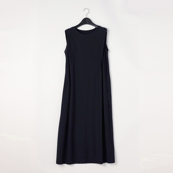 紙テンセル天竺 肩タックドレス | ギャバジン K.T(Gabardine K.T