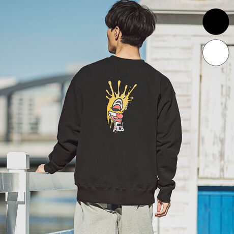FILA HERITAGE(フィラヘリテージ)FILA × BUG!?プリントプルオーバー | フィラ(FILA) | マルイウェブチャネル