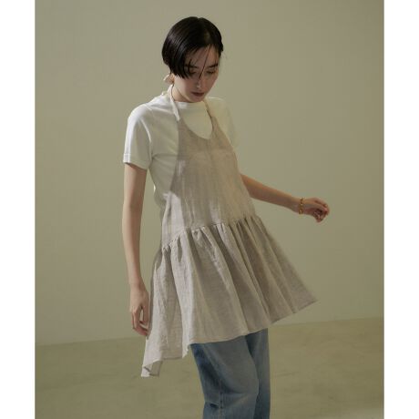 【DELIY（デリー）】LINEN LENO WEAVE APRON | サロン アダム エ ロペ(SALON adam et rope ...
