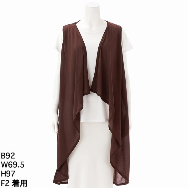 大きいサイズレディース】ハイゲージツイルトッパージレ【日本製