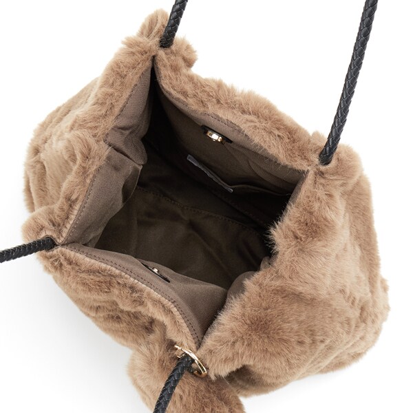 F/FUR x MESH HANDLE TOTE(ポーチ付） | カシェリエ(CACHELLIE