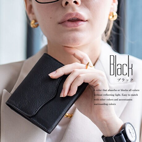 財布 レディース イタリアンレザー 二つ折り財布 小さい レザー シンプル スキミング防止 | ハレルヤ(Hallelujah) | TOW010 | ファッション通販 マルイウェブチャネル