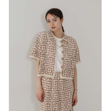 クロシェニットジャケット | ジェーバイブルー(J by blue) | マルイウェブチャネル