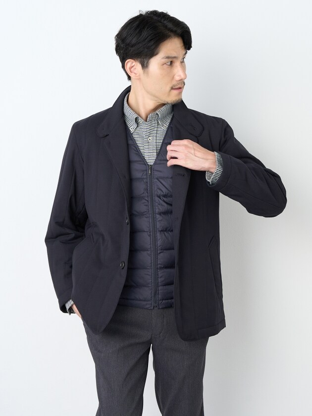 ストレッチサッカープリントジャケット | エレメント オブ シンプル