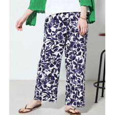 プリントワイドパンツ | プチ オンフルール(Petit Honfleur) | マルイウェブチャネル