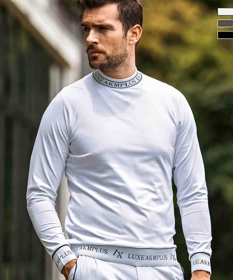 LUXEAKMPLUSゴルフ ヘムラインロングTシャツ | リュクスエイケイ