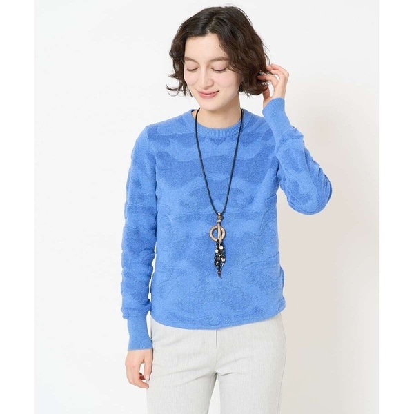 迷彩パイルジャガードニット | ジャンニ・ロ・ジュディチェ(GIANNI LO