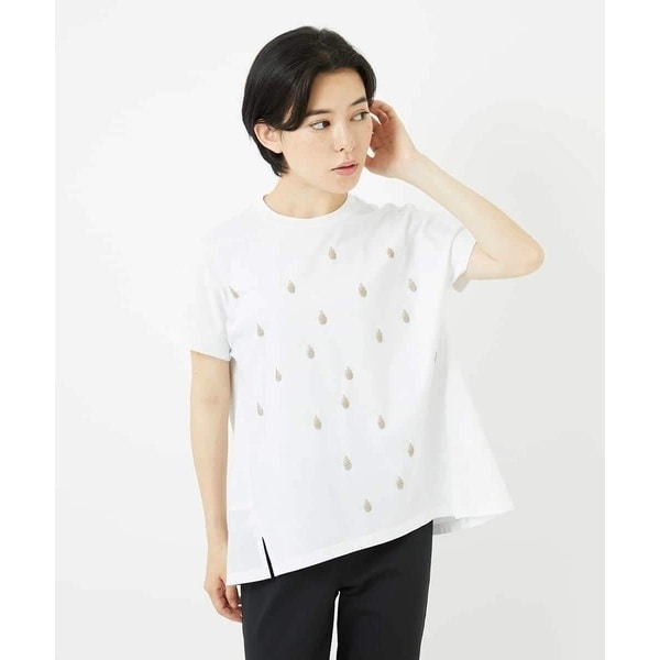 コットン天竺しずくプリントカットソープルオーバー | ジャンニ・ロ