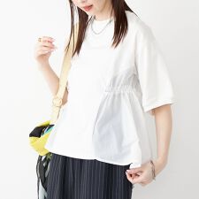 《一部追加予約》SHIPS Colors:〈洗濯機可能〉ミニ裏毛 ドッキング トップス | シップス カラーズ(SHIPS Colors ...