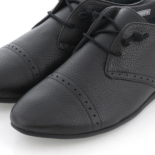 Blanc / Bleu ストレートチップスリッポン