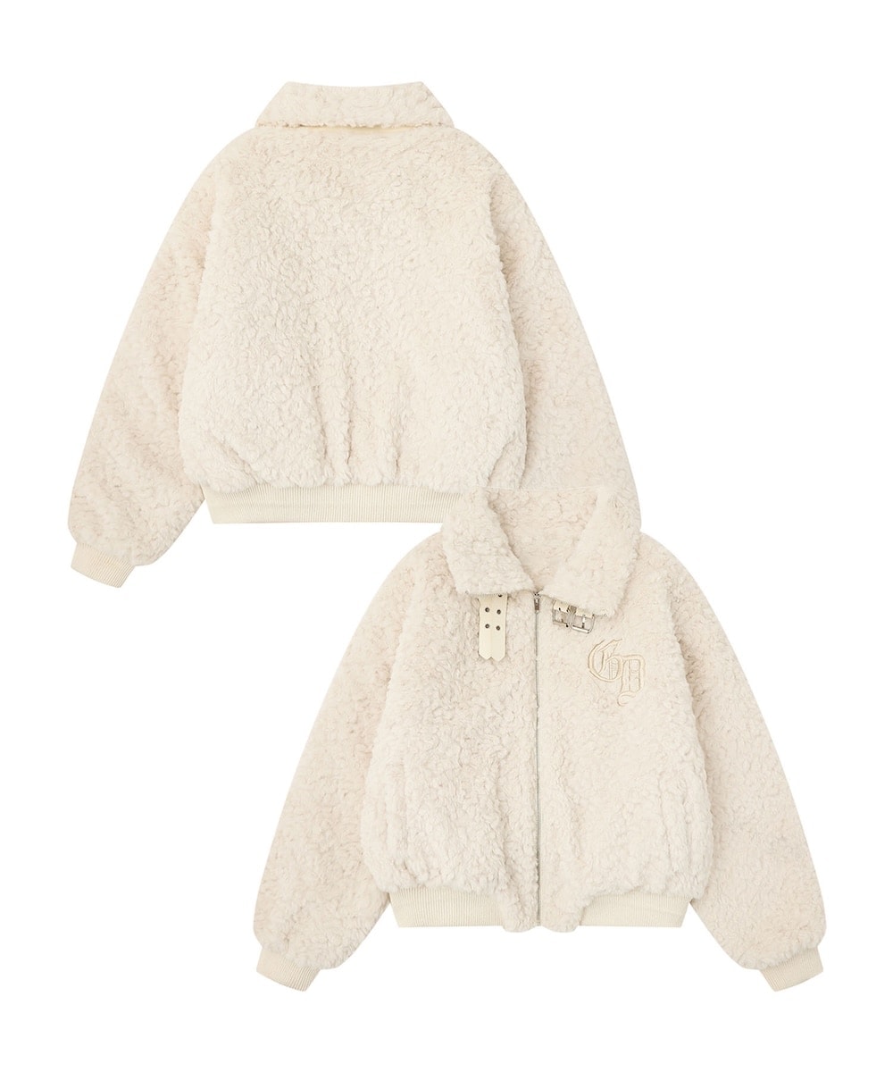 フェイクムートンジップアップジャケット | フック(HOOK) | マルイ