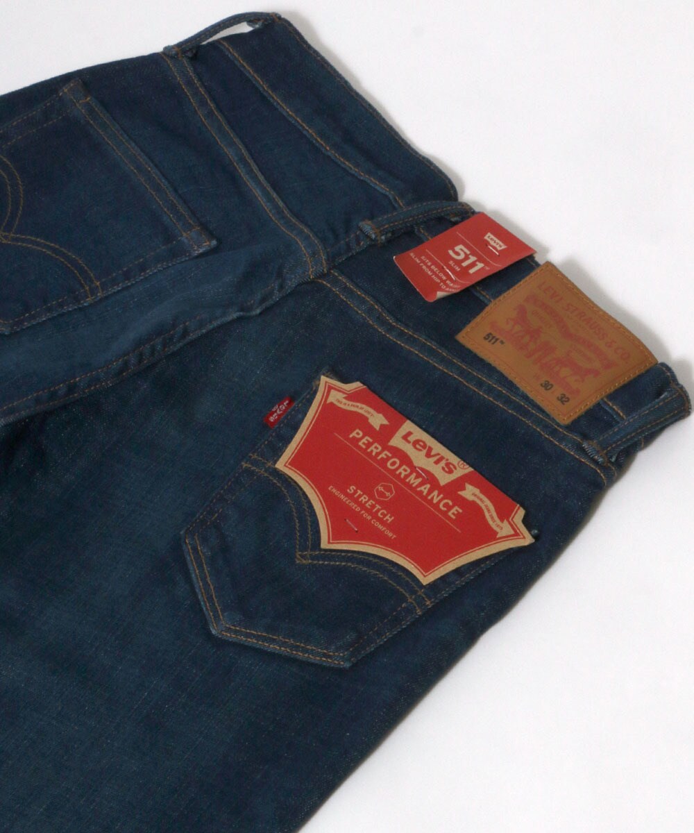 特殊構造で柔らかく履き心地の良い生地】511 スリムストレート