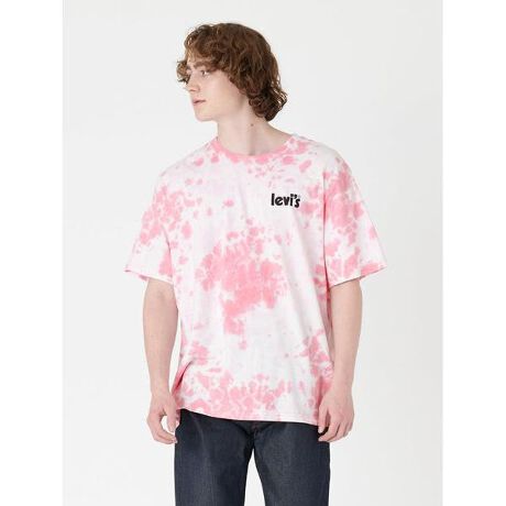 リラックスフィット Tシャツ ピンク PINK DYE | リーバイス(Levi’s) | マルイウェブチャネル