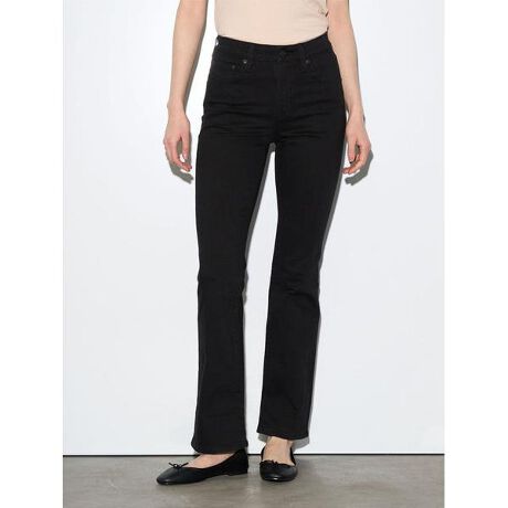 725 ハイウエスト ブーツカット ブラック NIGHT IS BLACK | リーバイス(Levi’s) | マルイウェブチャネル