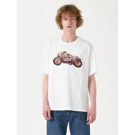 リラックスフィット グラフィック Tシャツ ホワイト | リーバイス(Levi’s) | マルイウェブチャネル