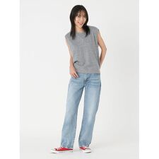 BOXY ノースリーブ グレー TRIBLEND HEADER | リーバイス(Levi’s) | マルイウェブチャネル