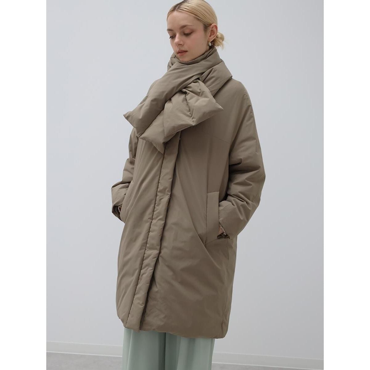 フォックスファー付きロングダウンコート | フェンネル(FENNEL