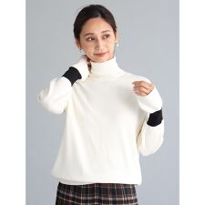 配色アクセントタートルニット | フェンネル(FENNEL) | 151115274 | ファッション通販 マルイウェブチャネル