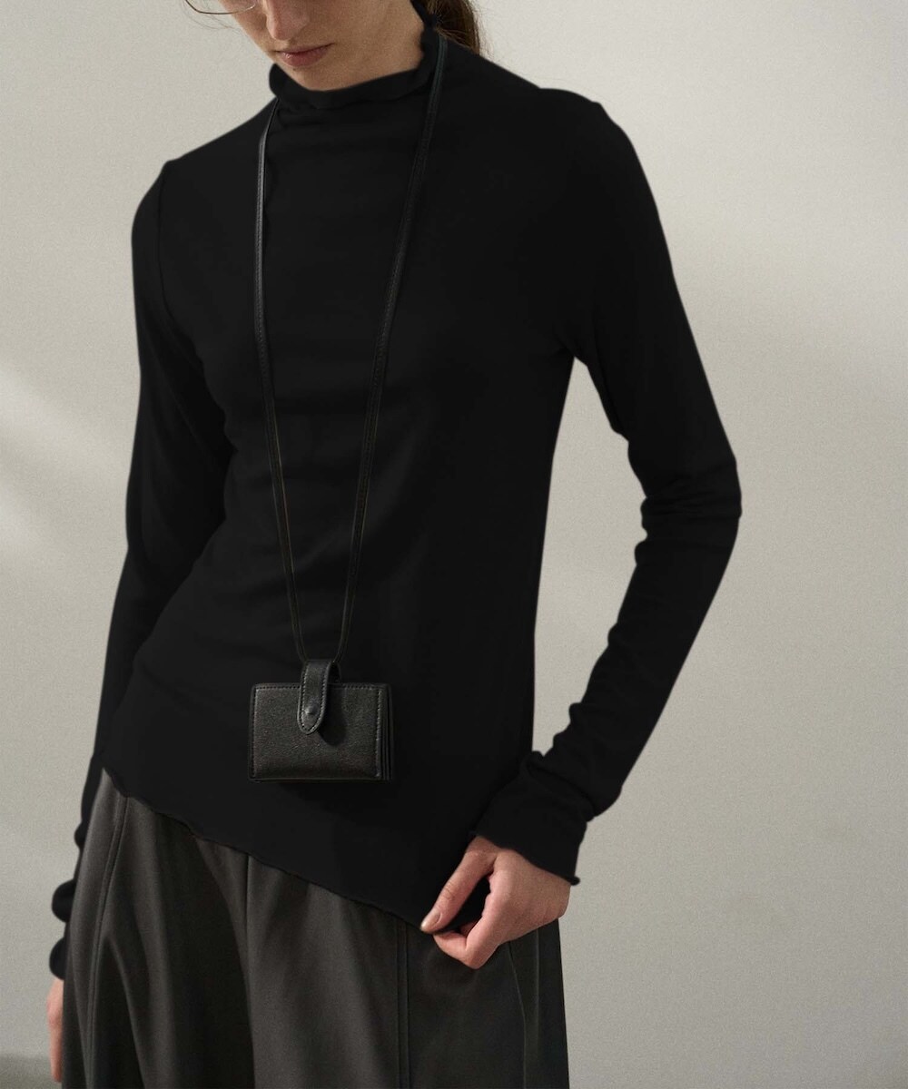 ディケイドクラシック（DECADE CLASSIC）/【DECADE CLASSIC】前後2wayウール混タートルネックトップス DECADE CLASSIC】前後2wayウール混タートルネックトップス