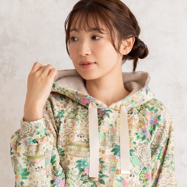 ジョリープッペ（Jolly Poupee）/【22fabric】デコレーションパーク/ボアパーカー ce017-42372-01b.jpg?basethum=225