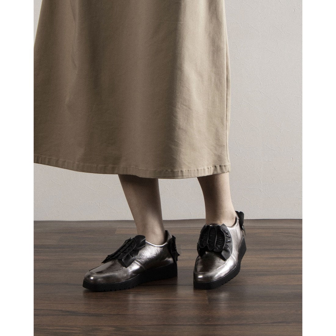 24春夏新作 星モチーフスニーカー （ホワイト） | ミソペ(MISOPE