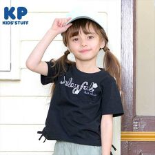花レース付きロゴ刺?の半袖Tシャツ(120～130) | ケーピー(KP) | マルイウェブチャネル