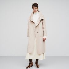 ウール混 リバーロングコート | クロエンス(cloenc) | マルイウェブチャネル