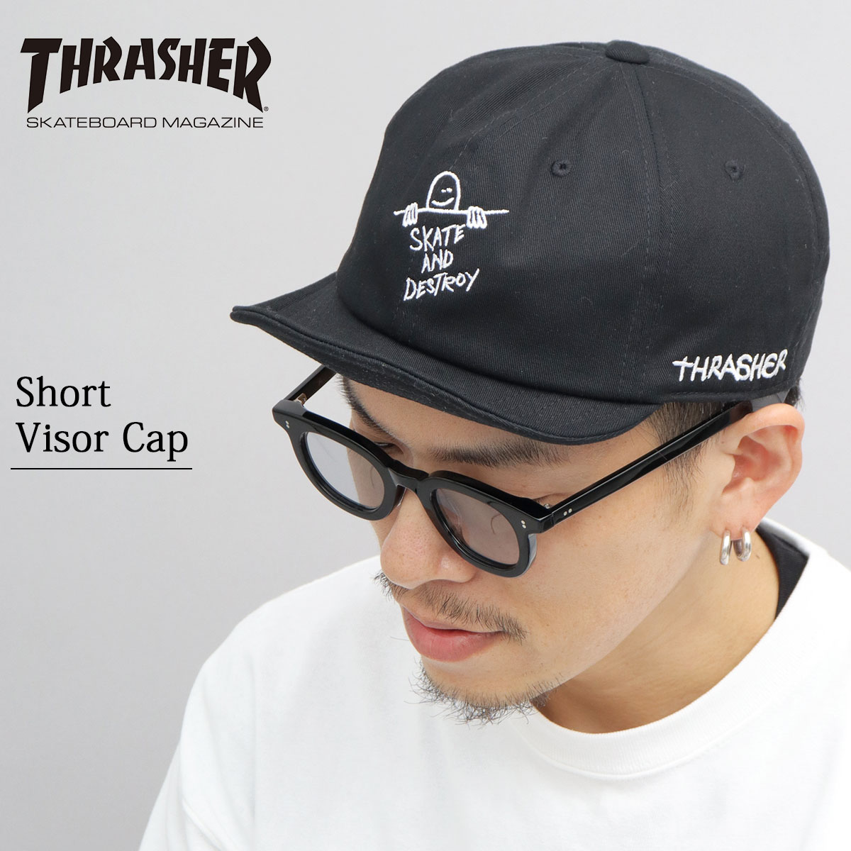 スラッシャー 帽子 フライトキャップ (THRASHER スラッシャー スラッシャー 帽子 フライトキャップ (THRASHER スラッシャー