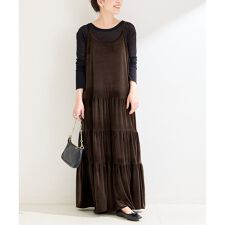 ベロアティアードキャミワンピース | ベーセーストック(B.C STOCK) | マルイウェブチャネル