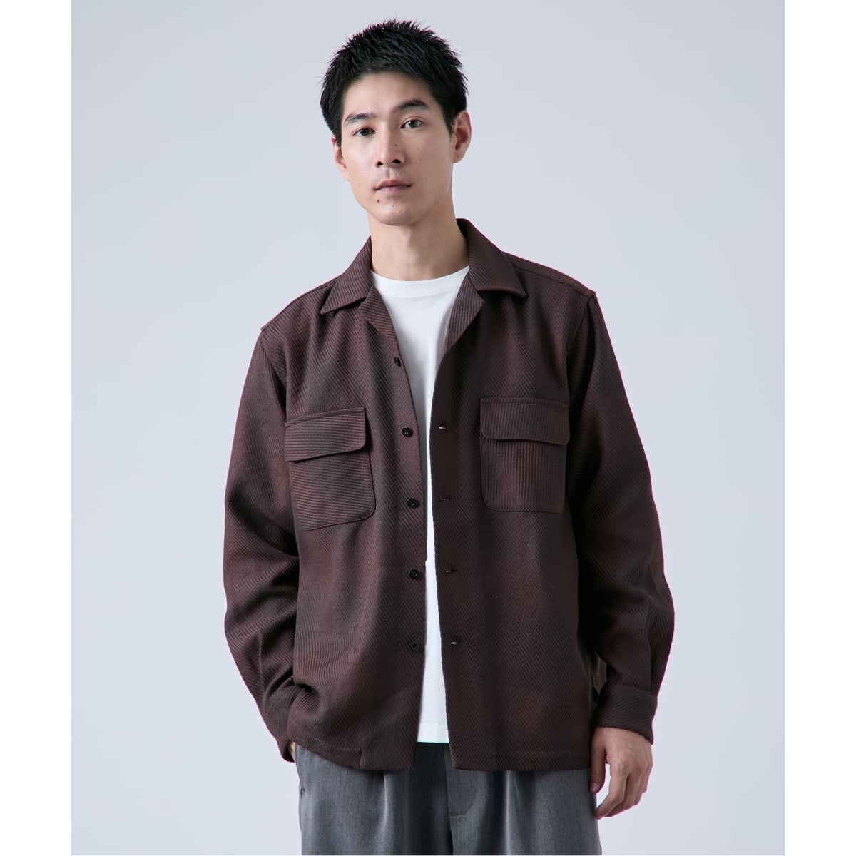 オンブレチェックボードシャツ | ベーセーストック(B.C STOCK